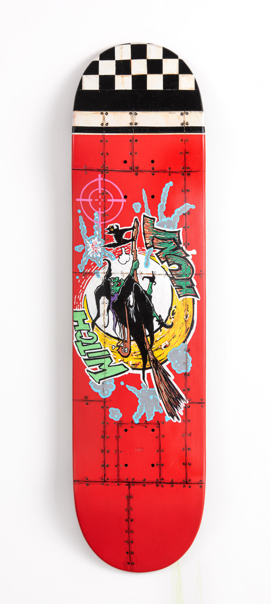 Hand painted skateboards • Jellyhead • Felix H. Wilkinson